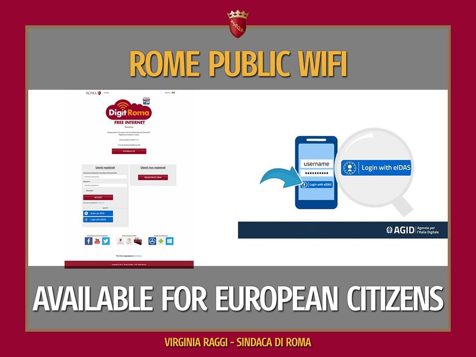 A Roma wi-fi gratis per tutti gli europei - CorCom