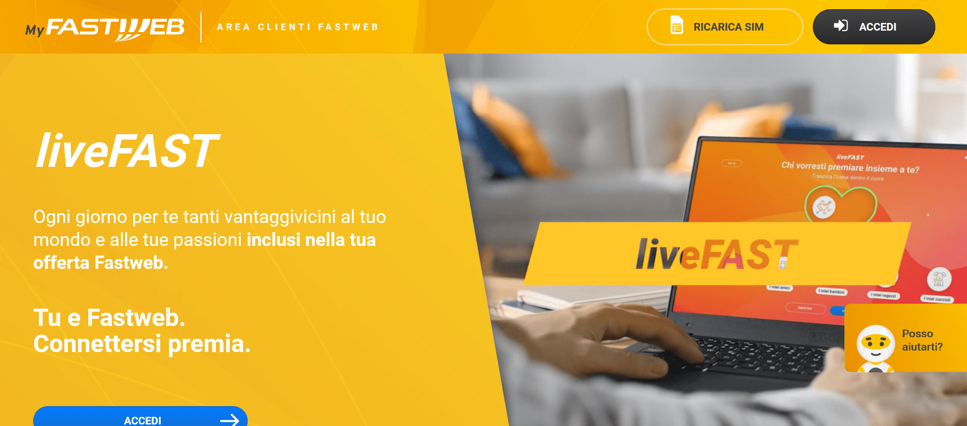 Riviste gratis e buoni sconto: Fastweb vicina ai clienti - CorCom