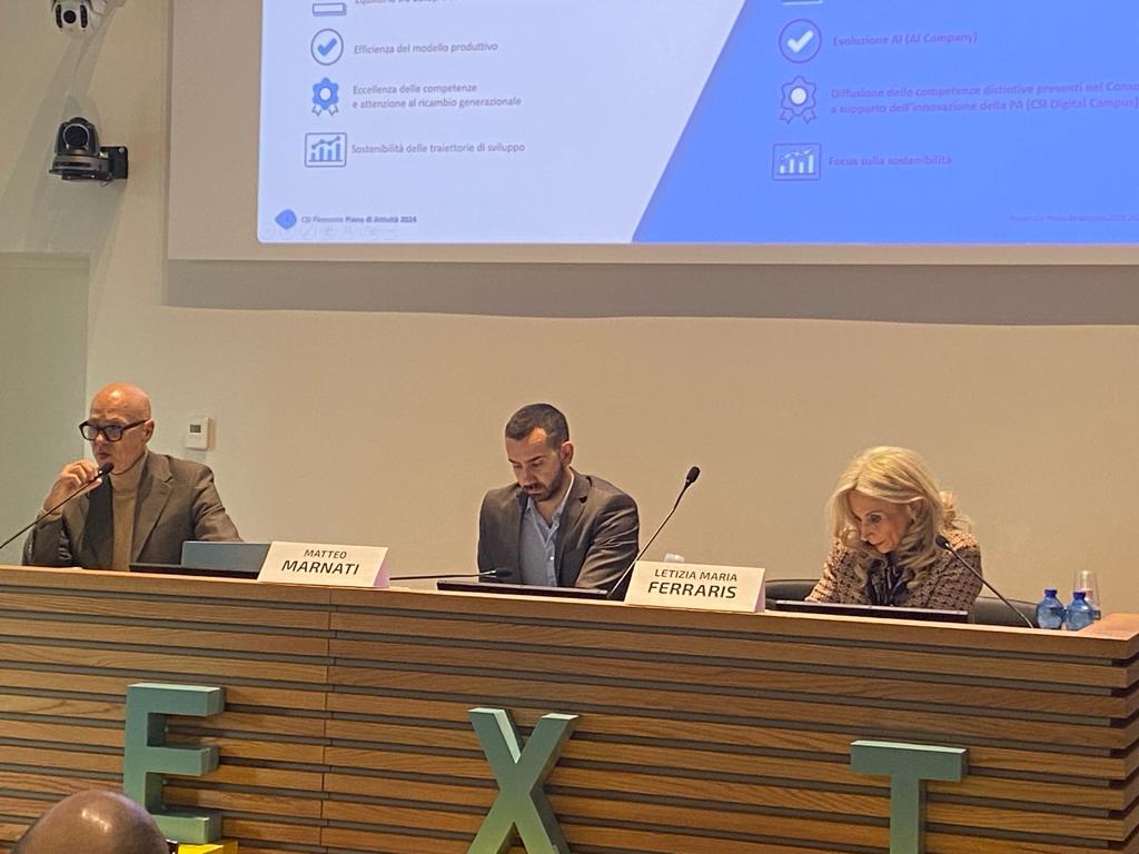 Csi Piemonte, nel 2024 154 milioni di valore. Via all'ingresso di tre ...